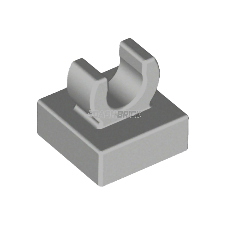 LEGO Tile, Modified 1 x 1 with Open O Clip, Light Grey [15712] 6071229 ...