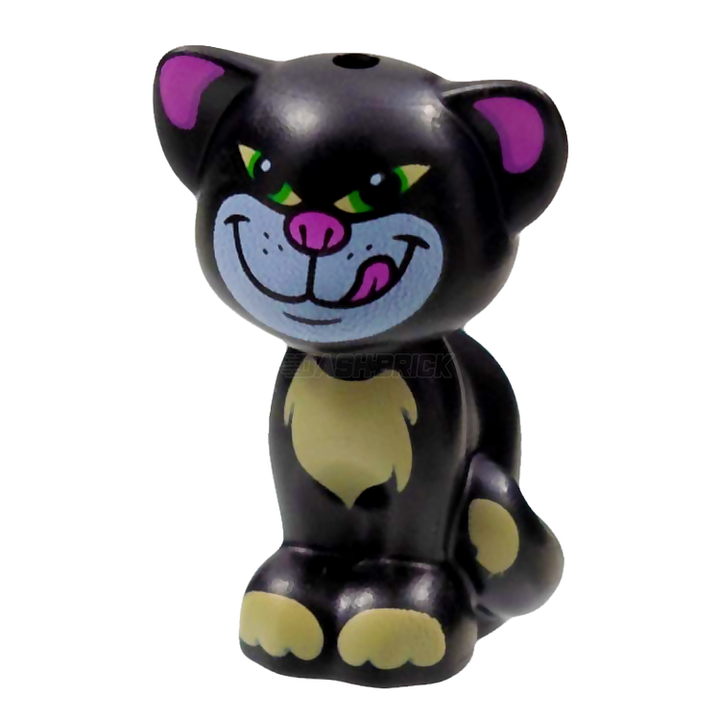LEGO Minifigure Animal - Cat, "Lucifer", Disney Princess, Black [11602 ...