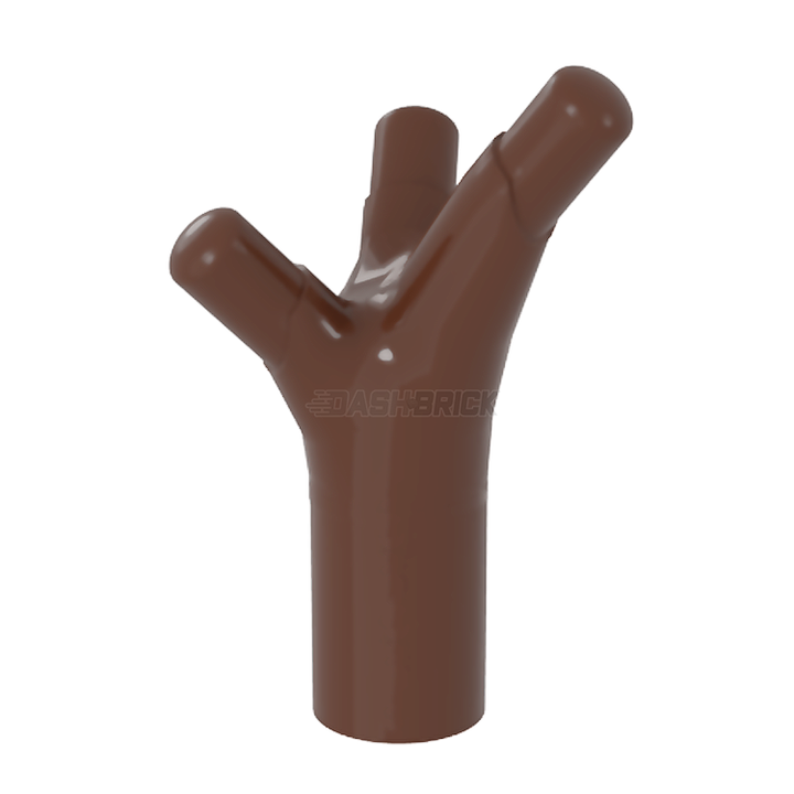 LEGO Plant Flower Stem with Bar, 3 Stems Short, Reddish Brown [68211 ...