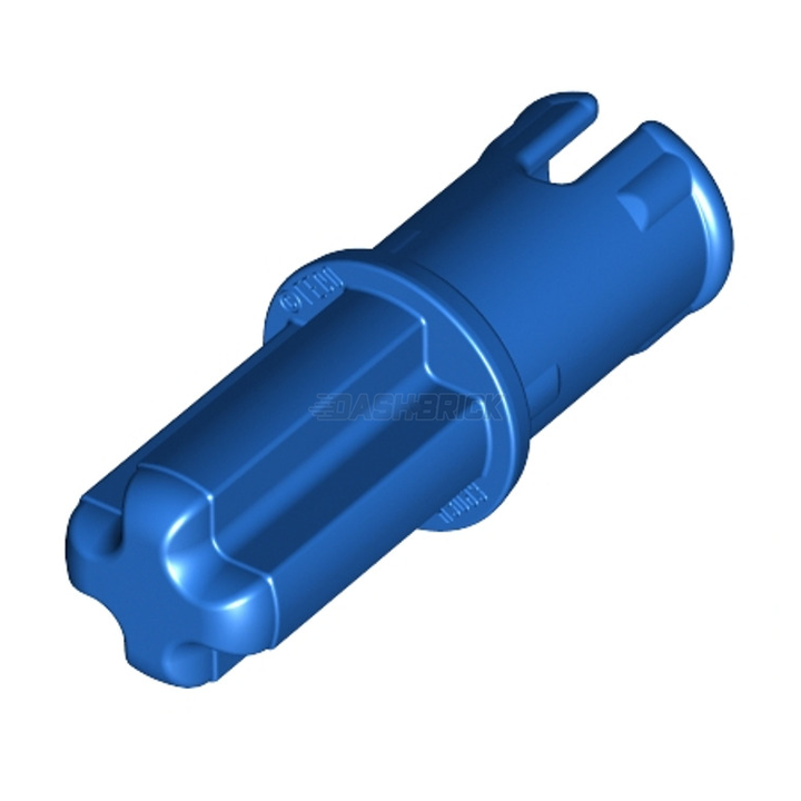 LEGO Technic, Axle 1L with Pin with Friction Ridges, Blue [43093] 4189 ...