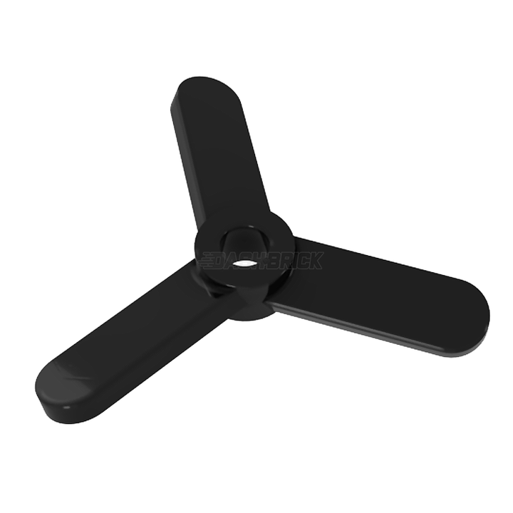 LEGO Propeller 3 Blade Small, Black [2421] 6170693 – DASHBRICK