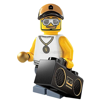 LEGO Collectable Minifigures - Rapper (15 of 16) [Series 3] – Dashbrick