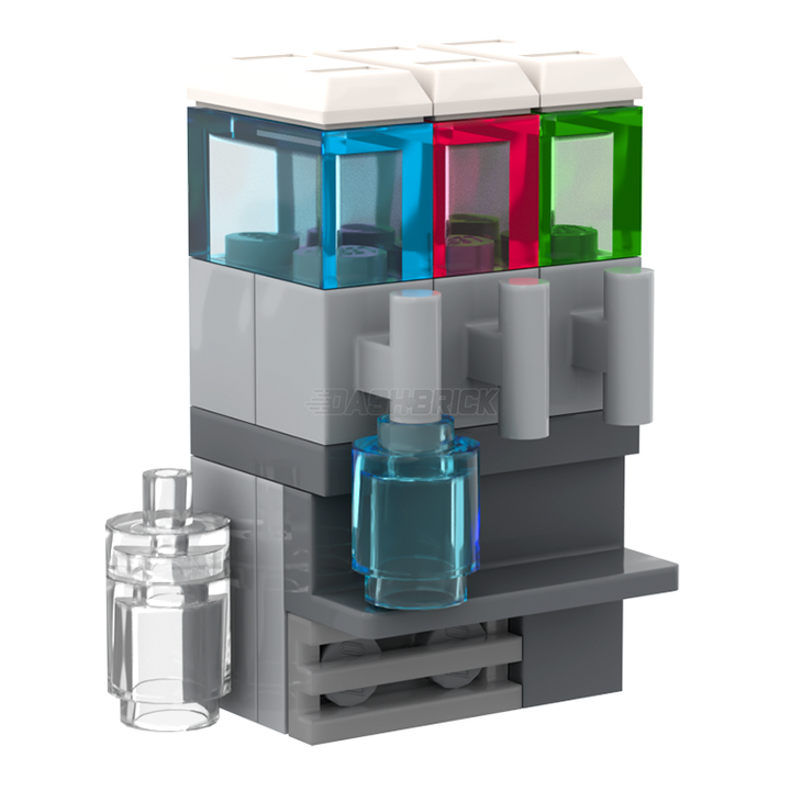 LEGO "Slushy Machine" - With 3 Fruity Flavours [MiniMOC] – Dashbrick
