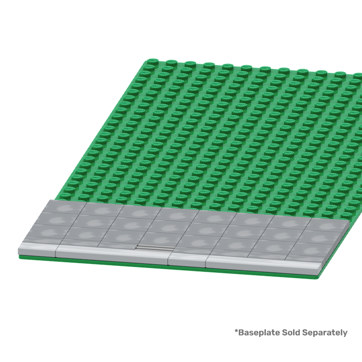 LEGO Modular Street, City Street with Grate (for 8 x 16) [MiniMOC ...