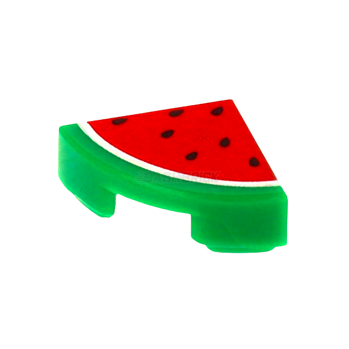 LEGO Minifigure Food - Watermelon, Quarter, Red [25269pb002] – DASHBRICK