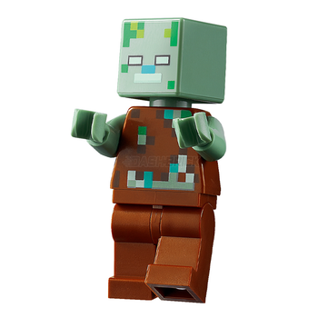 LEGO Minifigure - Drowned Zombie [MINECRAFT] – DASHBRICK