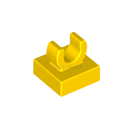 LEGO Tile, Modified 1 x 1 with Open O Clip, Yellow [15712] – DASHBRICK