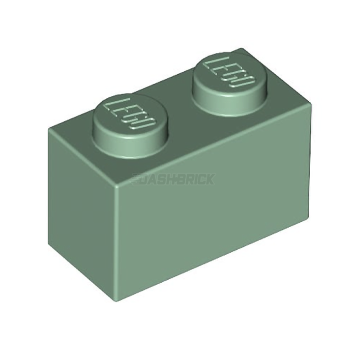 LEGO Brick 1 x 2, Sand Green [3004] 4642425 – DASHBRICK