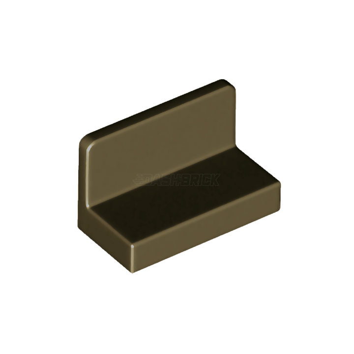 LEGO Panel 1 x 2 x 1 with Rounded Corners, Dark Tan [4865b] – DASHBRICK