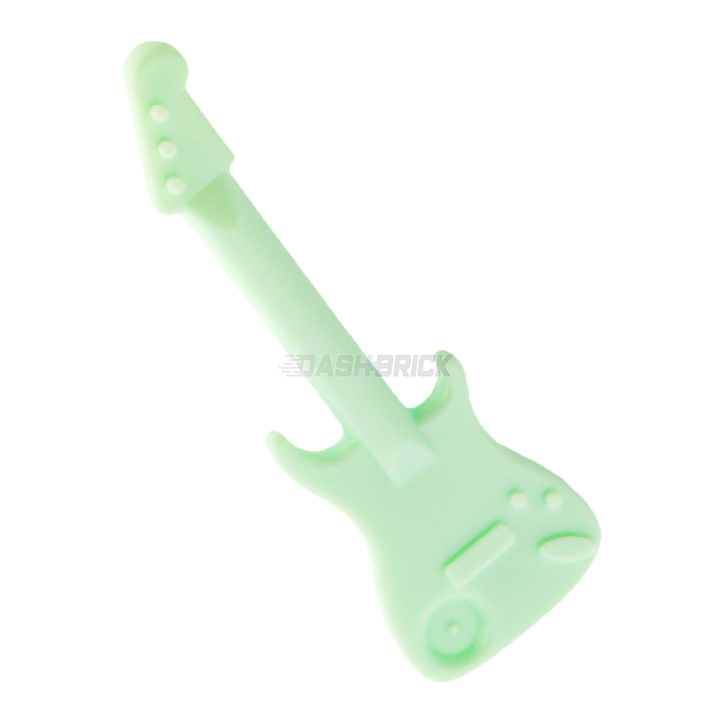 LEGO Minifigure Accessory - Guitar, Electric, Light Aqua [11640 ...