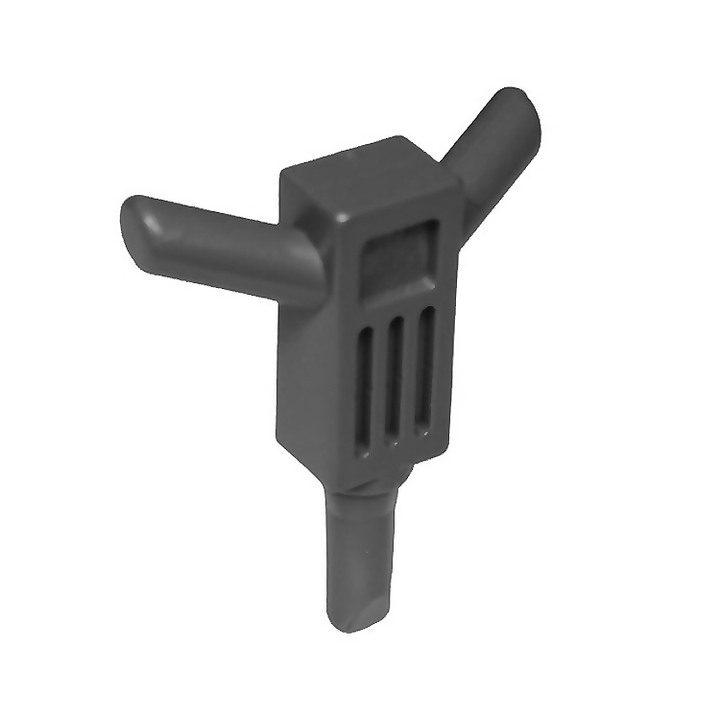 LEGO Minifigure Accessory - Tool, Jackhammer, Tool Motor Hammer, Dark ...