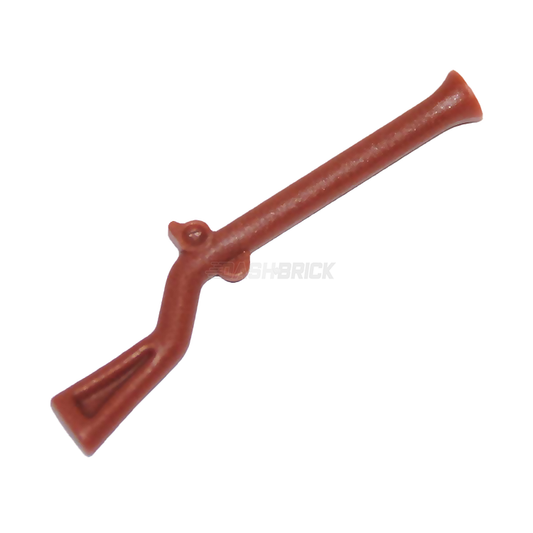 LEGO Minifigure Weapon - Pirate Gun, Flintlock Musket, Reddish Brown ...