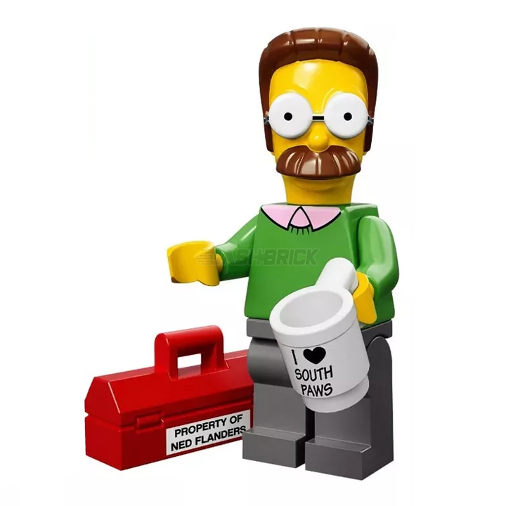 LEGO Collectable Minifigures - Ned Flanders (7 of 16) [The Simpsons Se ...