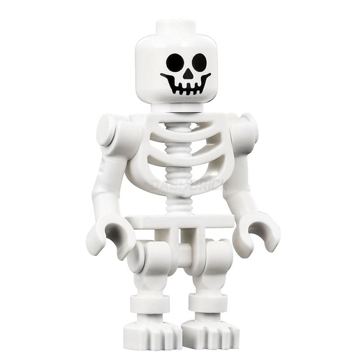 LEGO Minifigure - Skeleton, White Bones – DASHBRICK