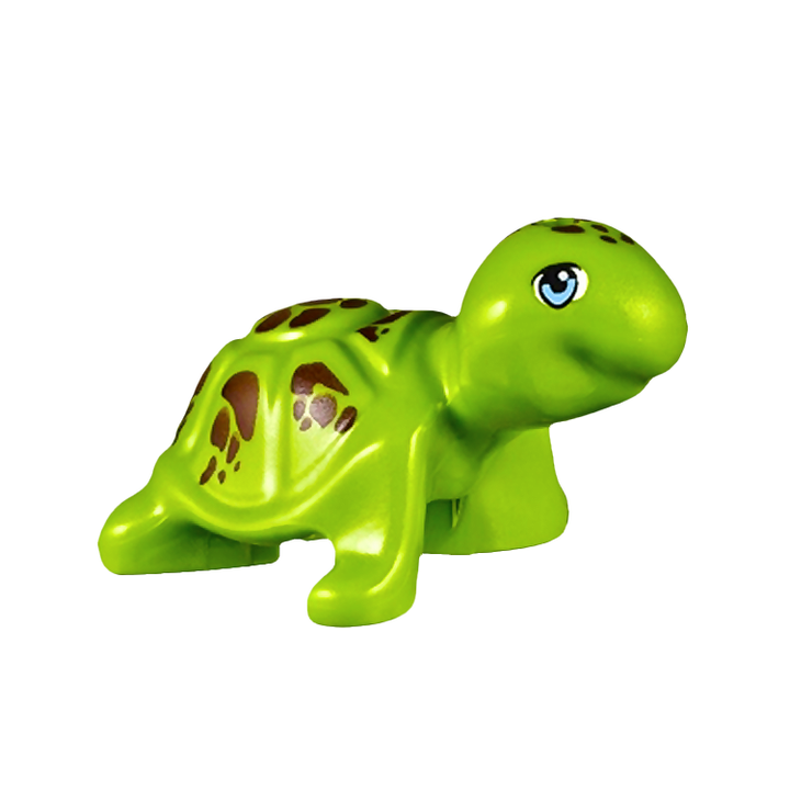 LEGO Minifigure Animal - Turtle, Lime Green [11603pb01] – DASHBRICK